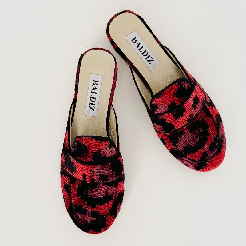 Crimson Safari Poppy Slide – Baldiz